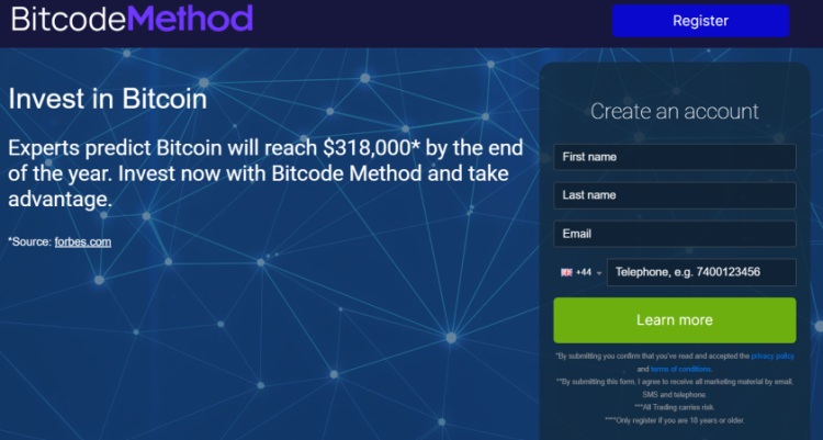 Bitcode Method Review 2024 - Is It a Safe Trading Platform?