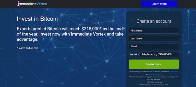 Immediate Vortex Review 2024: Is It a Reliable Trading Platform?